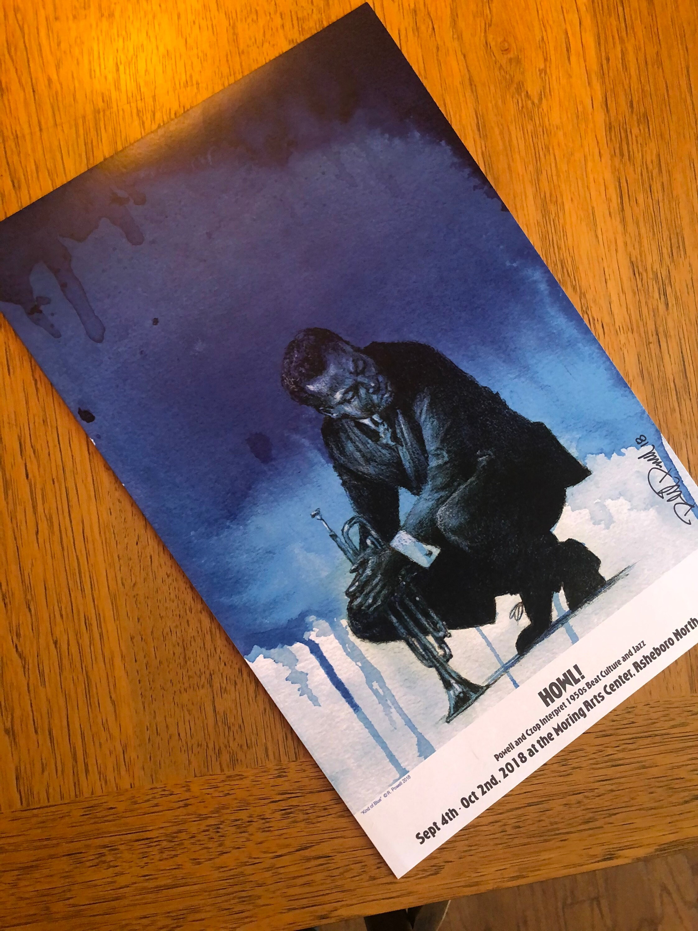 Miles Davis "howl" Show 11X17 Signed Print - Etsy