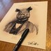 Edwin Pig, Straw Broker. 8X10 Signed Print - Etsy