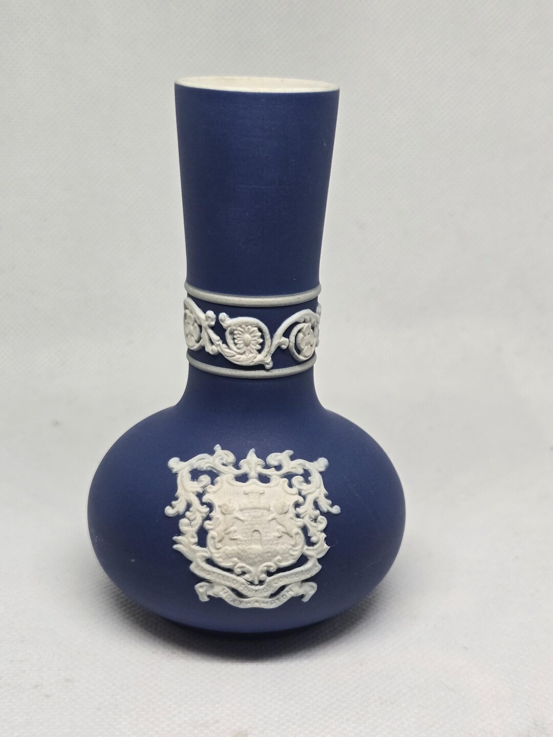 Vintage Adams Tunstall Jasperware Bud Vase - Etsy