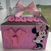 Minnie Mouse Party Box – Personalized Birthday Decoration . - Etsy