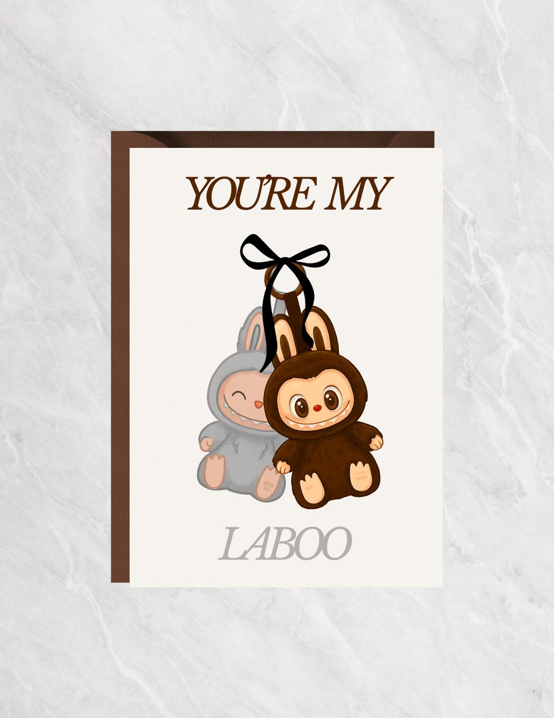 You’re My Laboo Printable Card – Cute Digital Card for Partner, Best ...