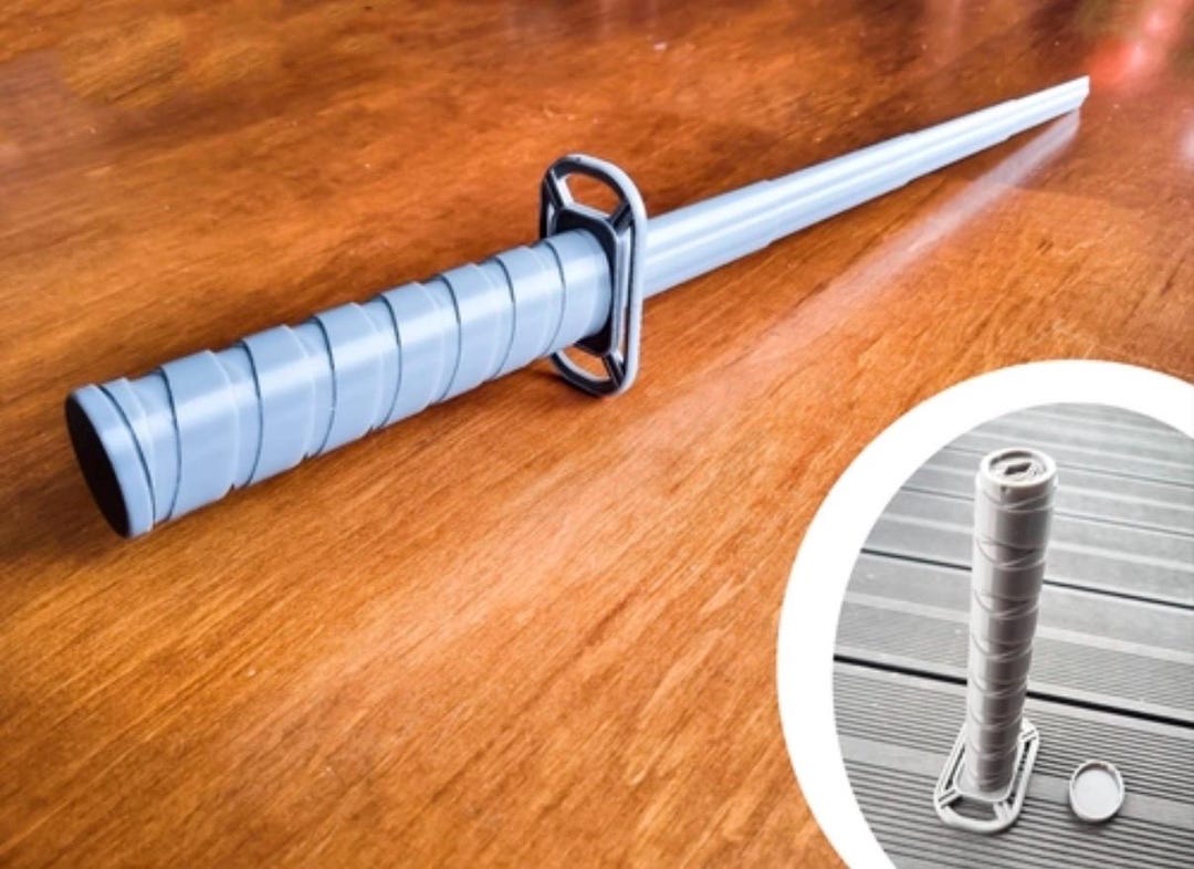 Foldable Katana-style Fidget Sword – Compact 3D Printed Prop for ...