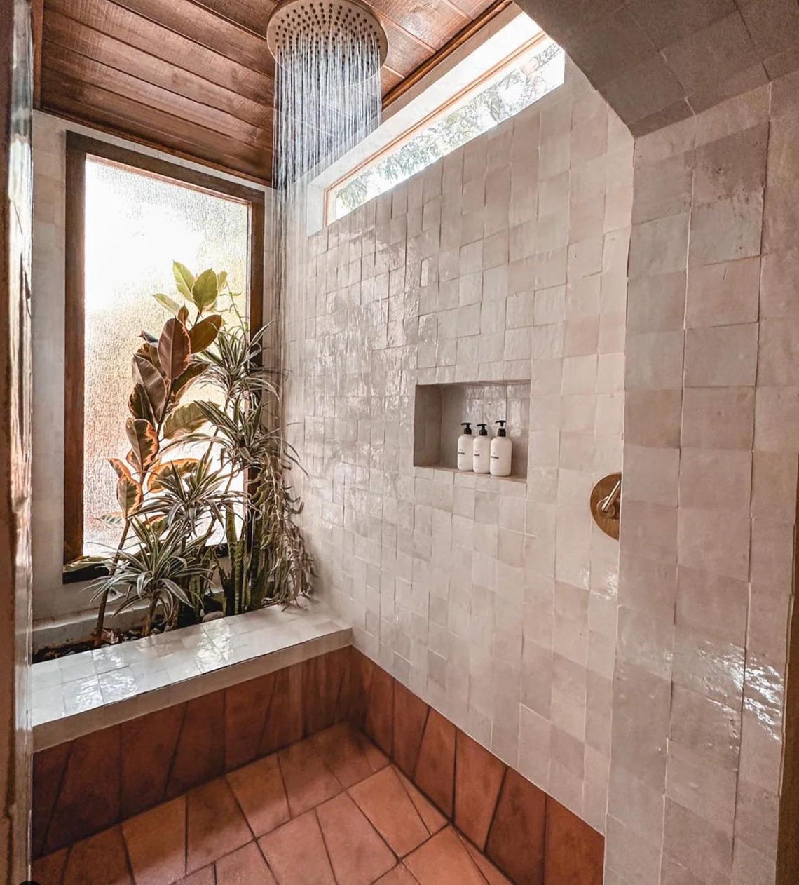 White Zellige Tiles 4x4 – Handmade Moroccan Clay, Modern Homes - Etsy