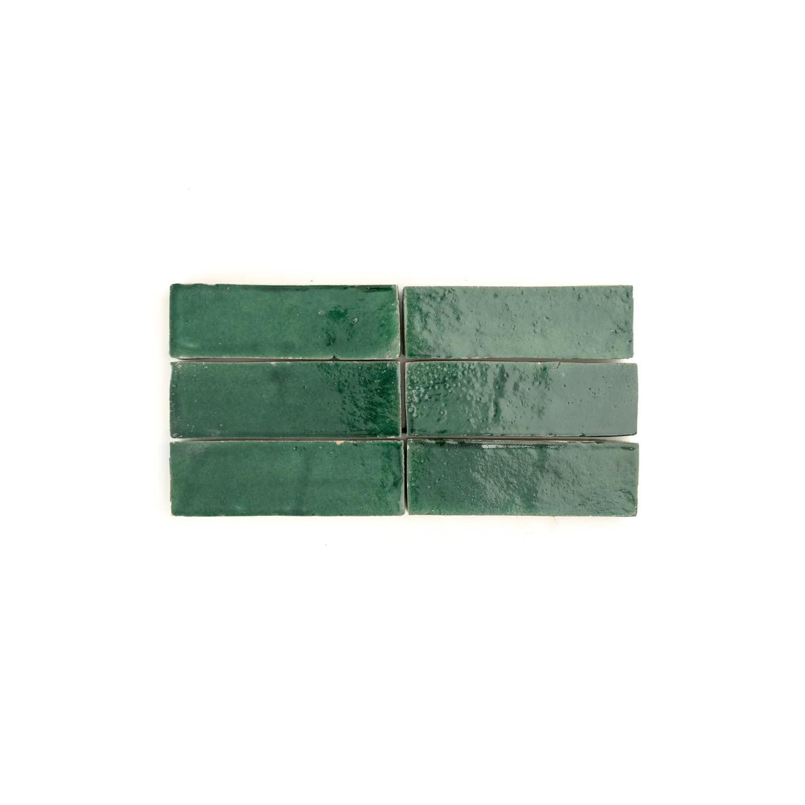 Green Moroccan Zellige Bejmat Tiles – Handmade Artisan Tile (70 Pc ...