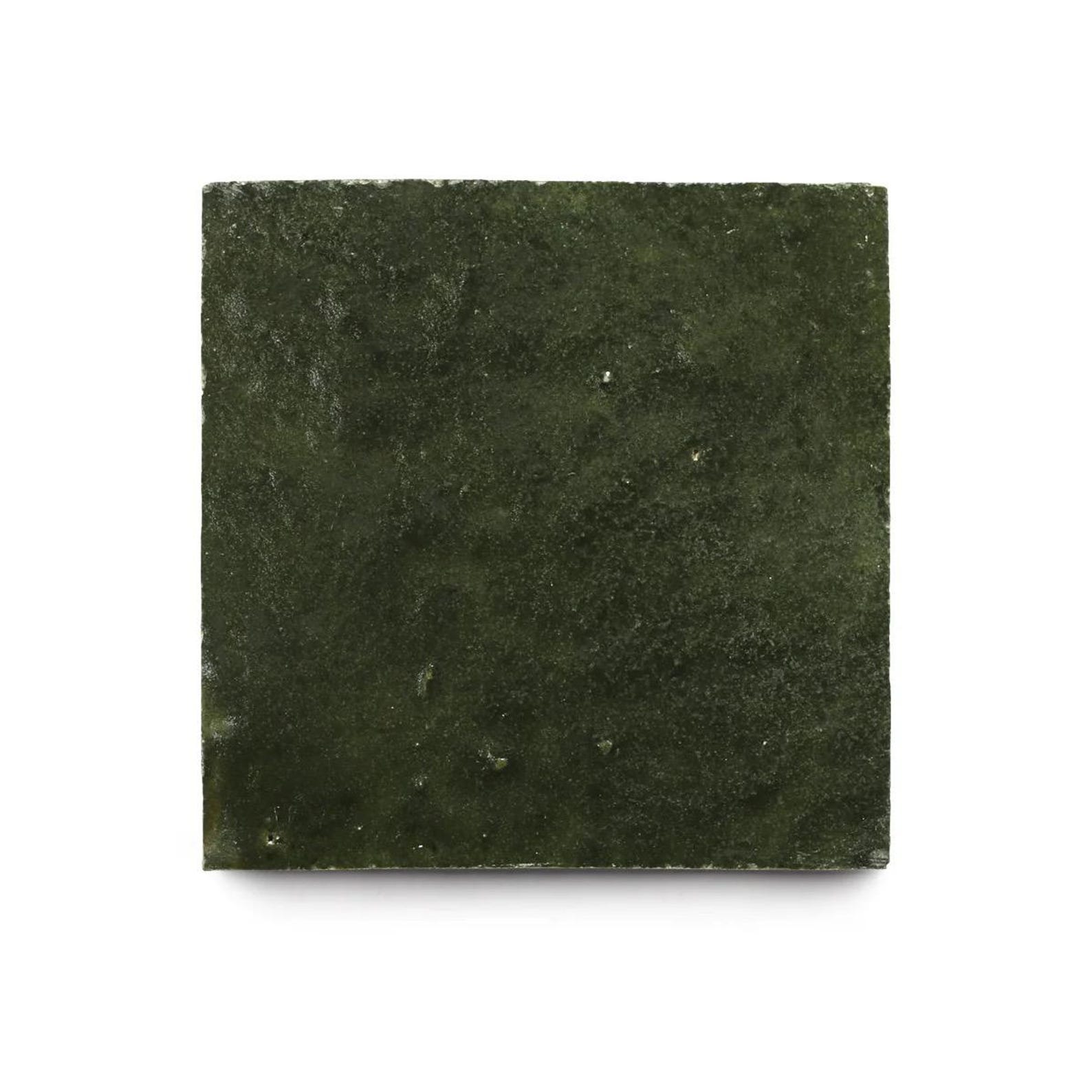 Moroccan Dark Green Zellige – Luxury Handmade Tile for Kitchens ...