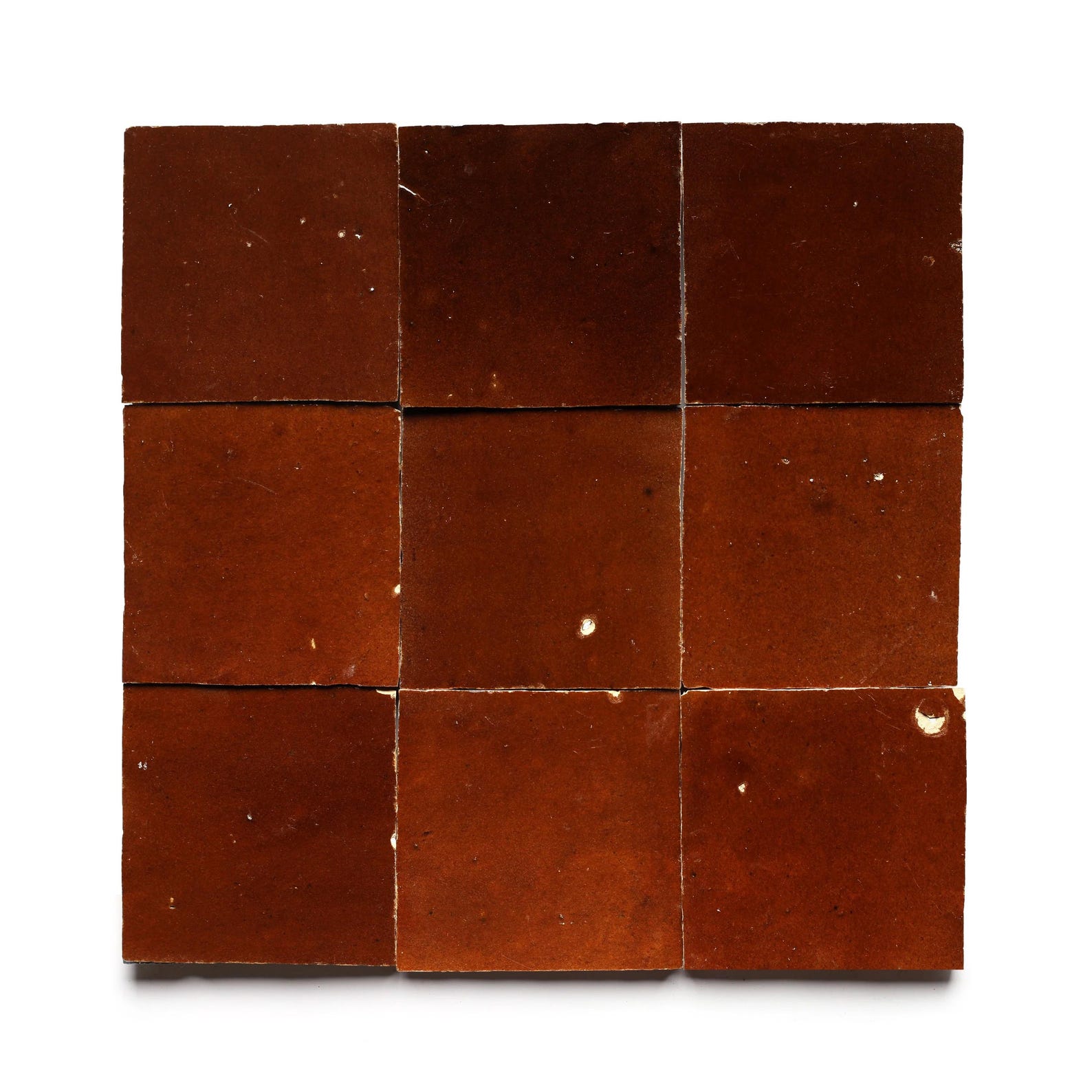 Burnt Sugar Moroccan Zellige Tile 4x4 - Handmade Clay, 50 Pc Box - Etsy