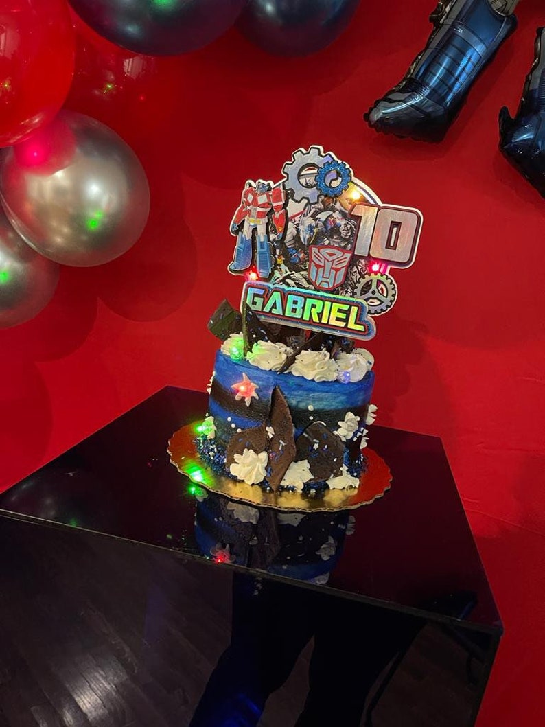 Transformers Autobots Cake Topper - Etsy