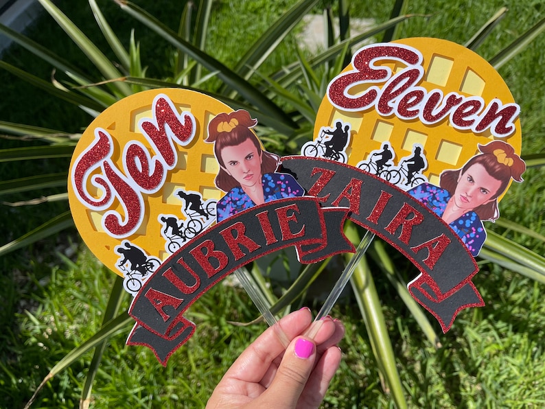 Stranger Things Cake Topper - Etsy