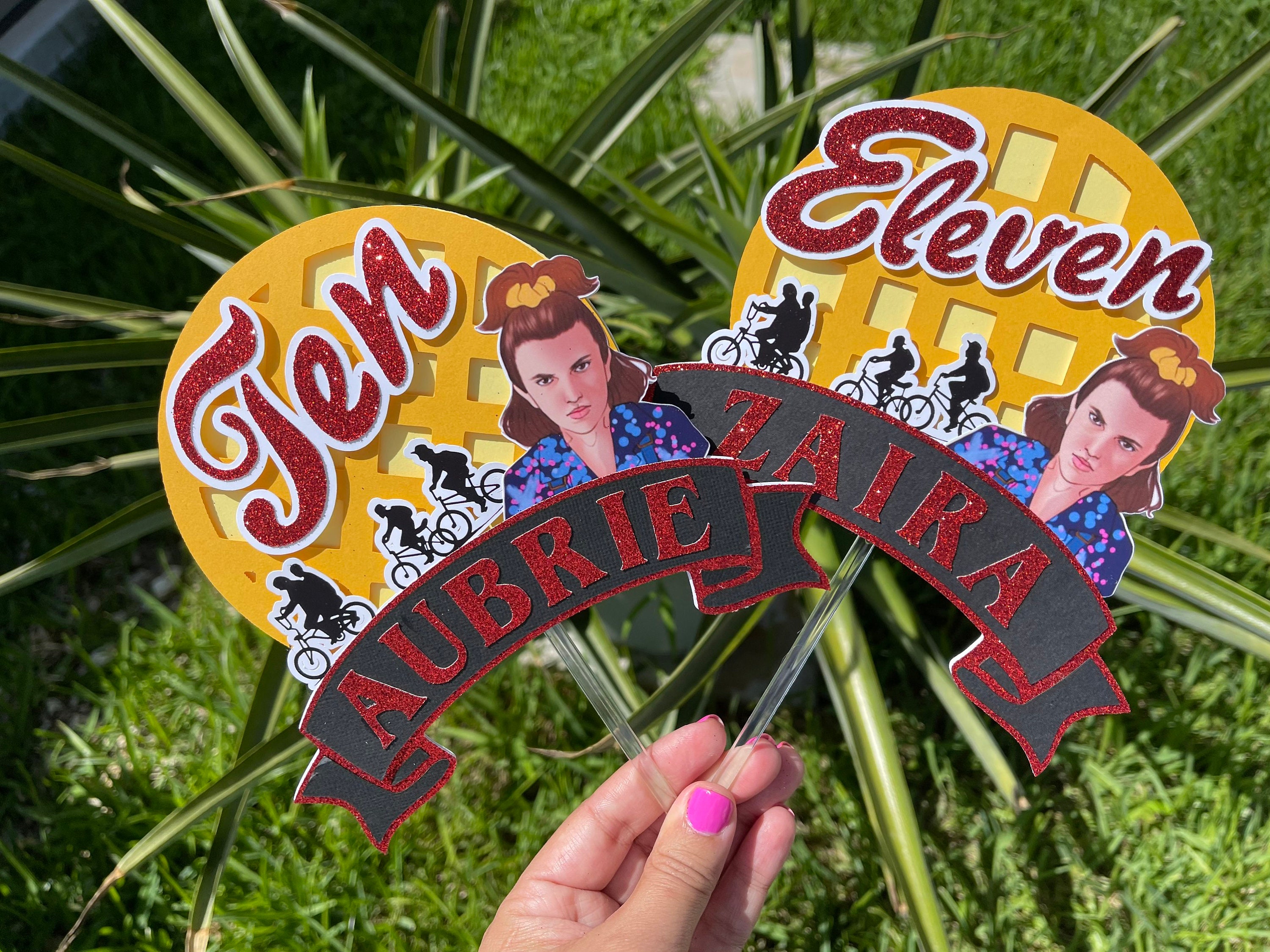 Stranger Things Cake Topper - Etsy