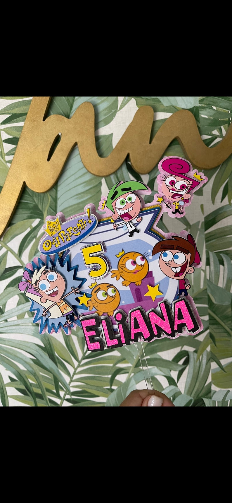 Fairly Odd Parents Cake Topper - Etsy