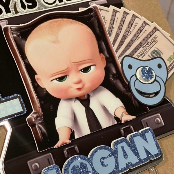 Boss Baby First Birthday Party Invitations - Etsy