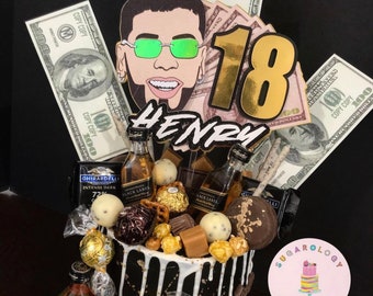 Anuel AA Cake Topper - Etsy