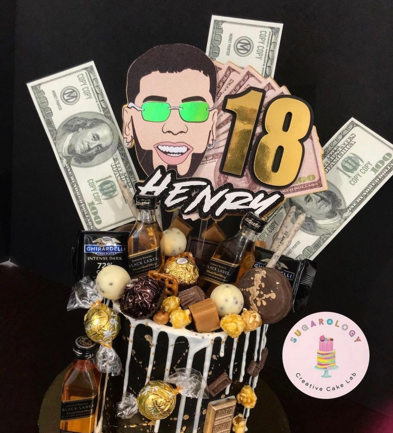 Anuel Cake Topper - Etsy