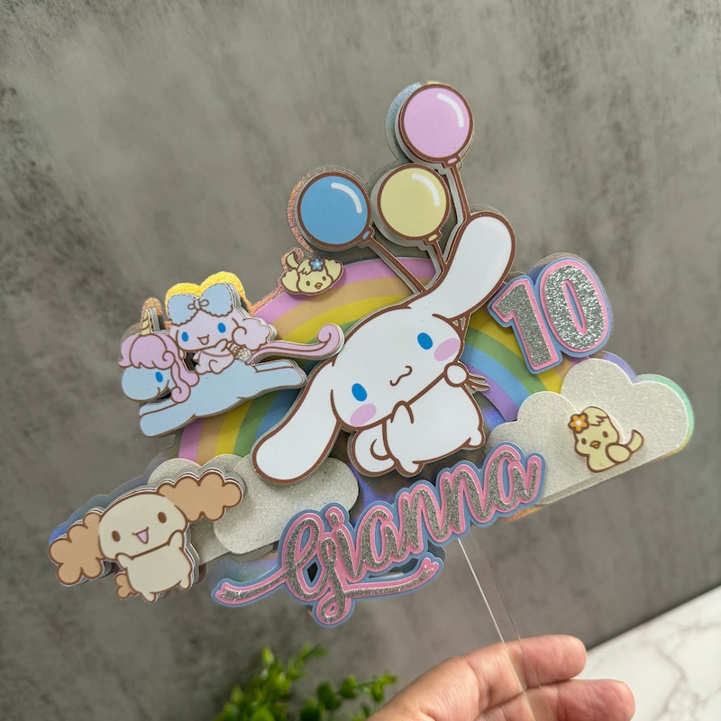 Cinnamon Roll Cake Topper - Etsy