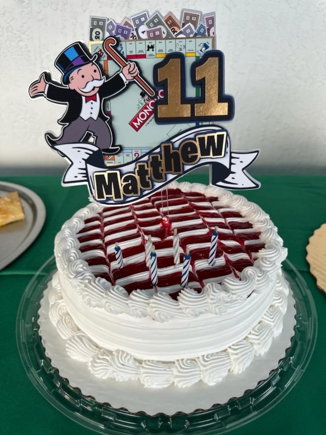 Monopoly Game Cake Topper , Boardgame, Cake Topper - Etsy