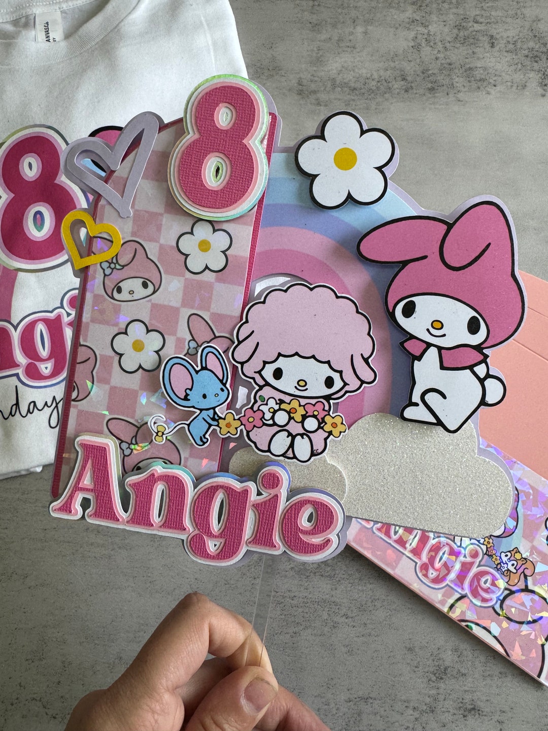 My Melody Cake Topper - Etsy