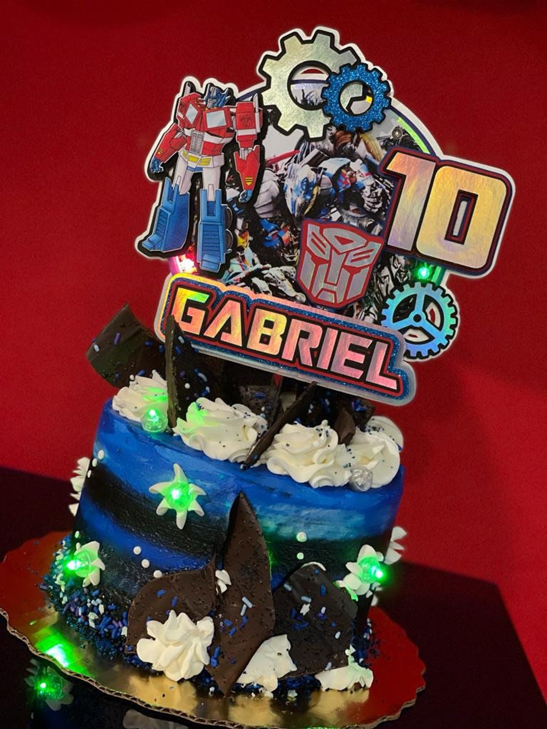 Transformers Autobots Cake Topper - Etsy
