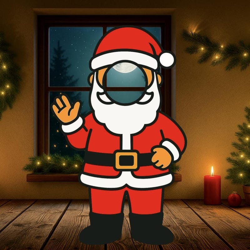 Santa Claus Standees - Etsy