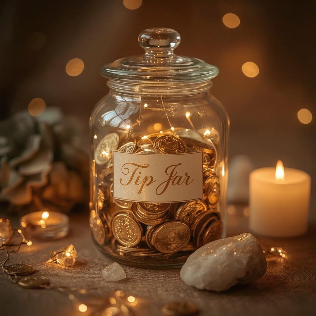 Gratuity Tip Jar: Show Your Appreciation - Etsy UK