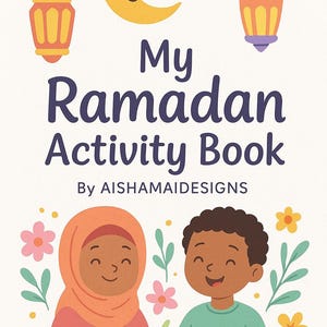 Ramadan Children Activity Coloring Book - Etsy