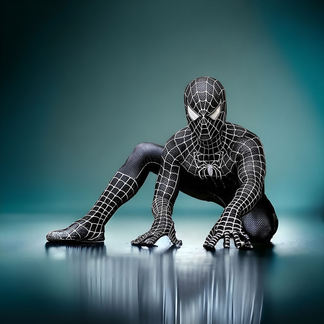 Tobey Maguire Spiderman Costume Tobey Maguire Spiderman Cosplay Black
