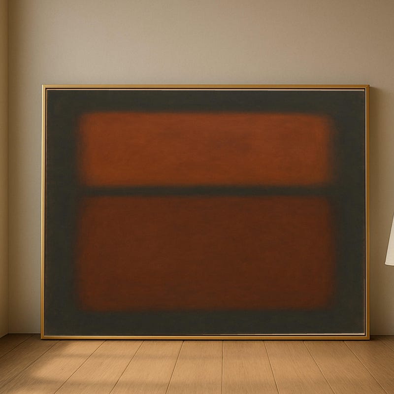 Mark Rothko Earth Tone - Etsy