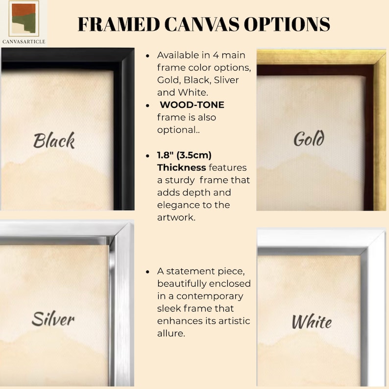 Mark Rothko Canvas Wall Art, Dark Green Background With Bright Orange ...