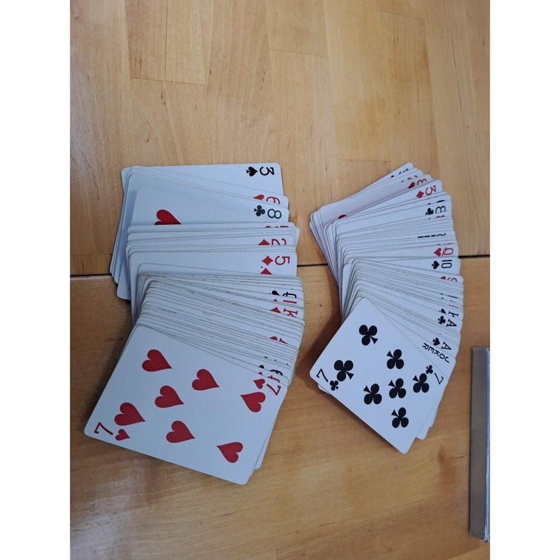 Rust Deluxe Vintage Playing Cards - Etsy