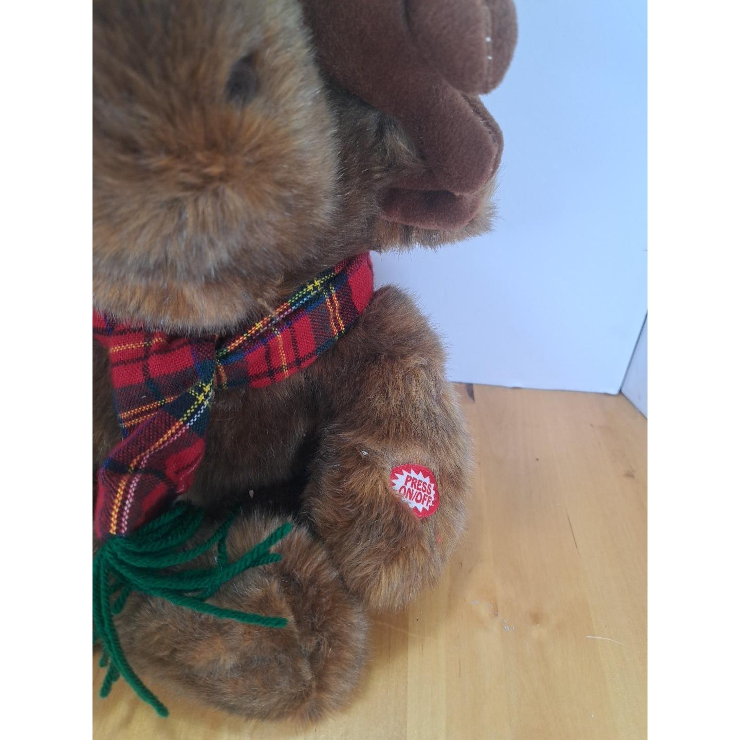 Dan Dee Vintage Animated Singing Moose - Etsy