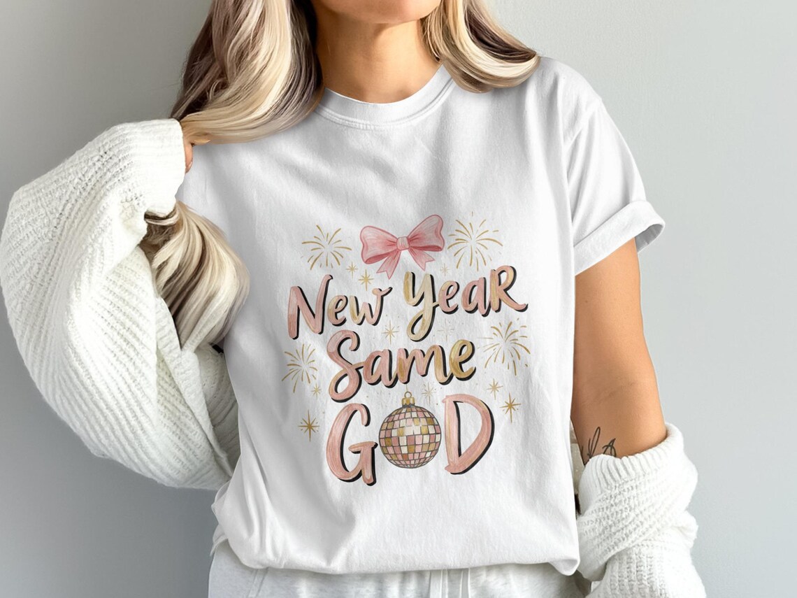 New Year Same God PNG, Christian New Year Digital Art, New Year Digital ...