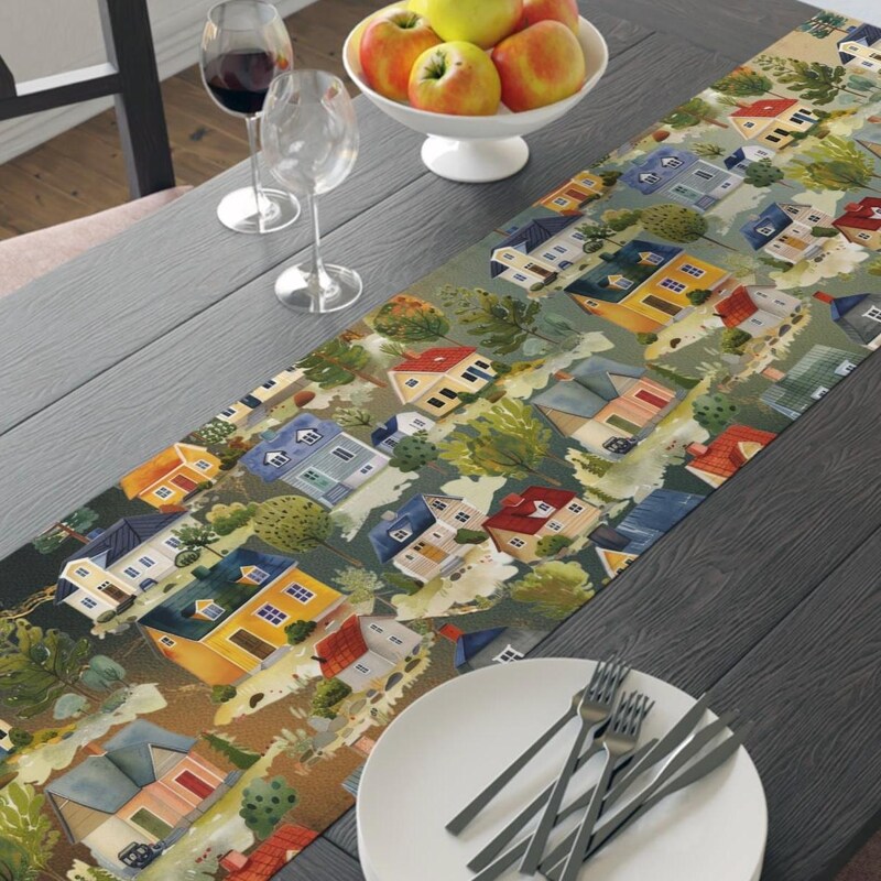Swedish Table Runner - Etsy