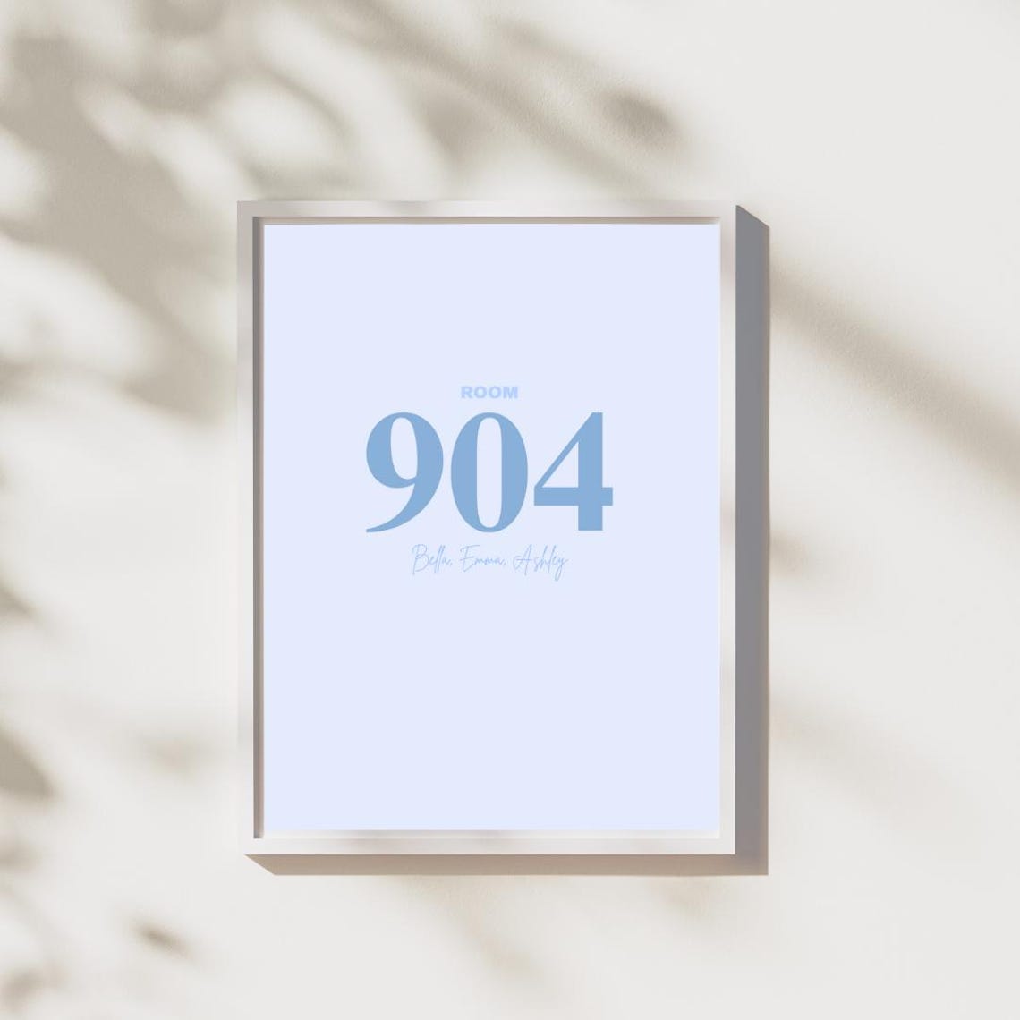 Minimalistic Custom College Dorm Posters - Etsy