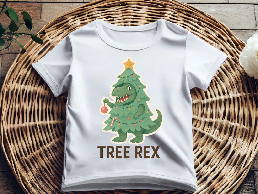 Tree Rex Digital Download Png, Dinosaur Christmas Tree, Funny Xmas ...