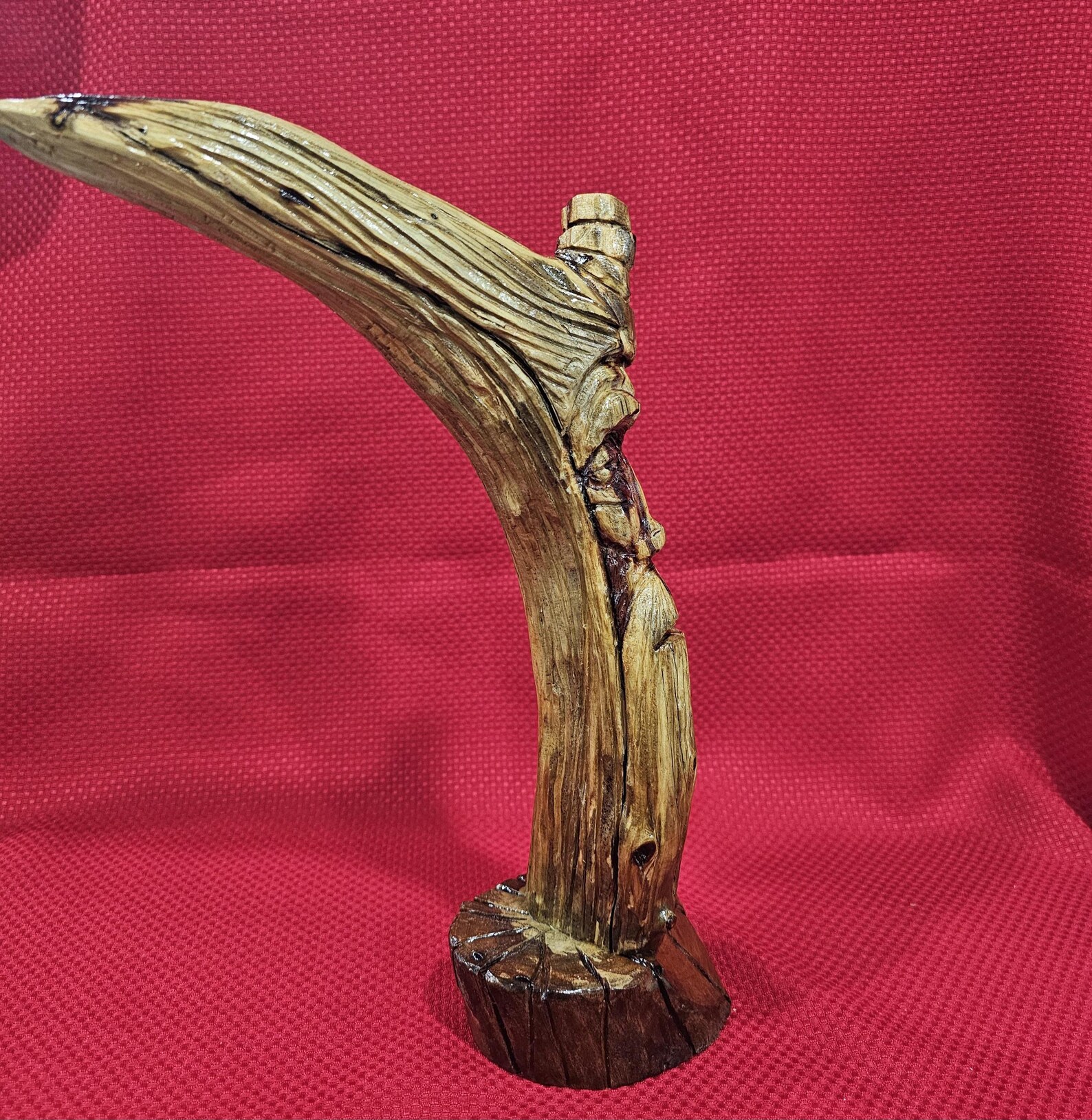 Carving, Wood Spirits Set of 4 - Etsy