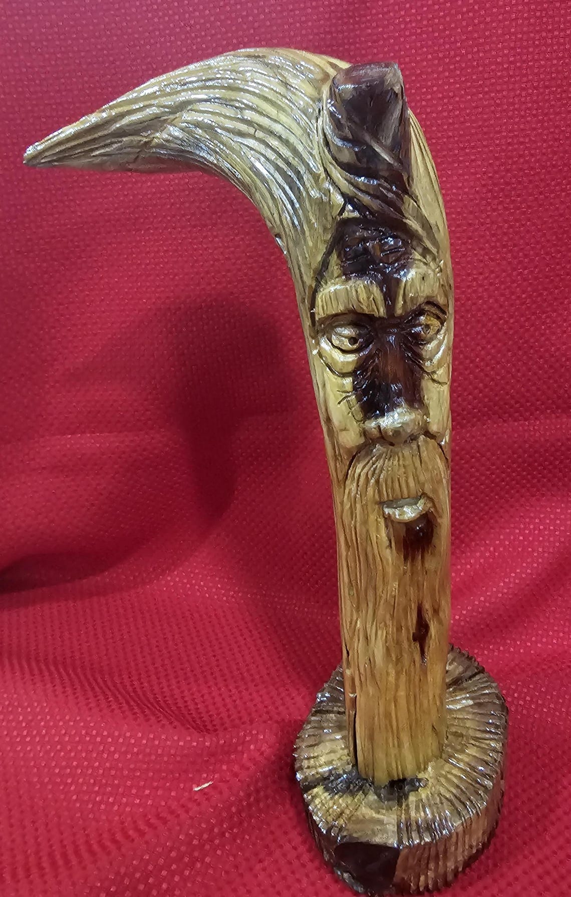 Carving, Wood Spirits Set of 4 - Etsy
