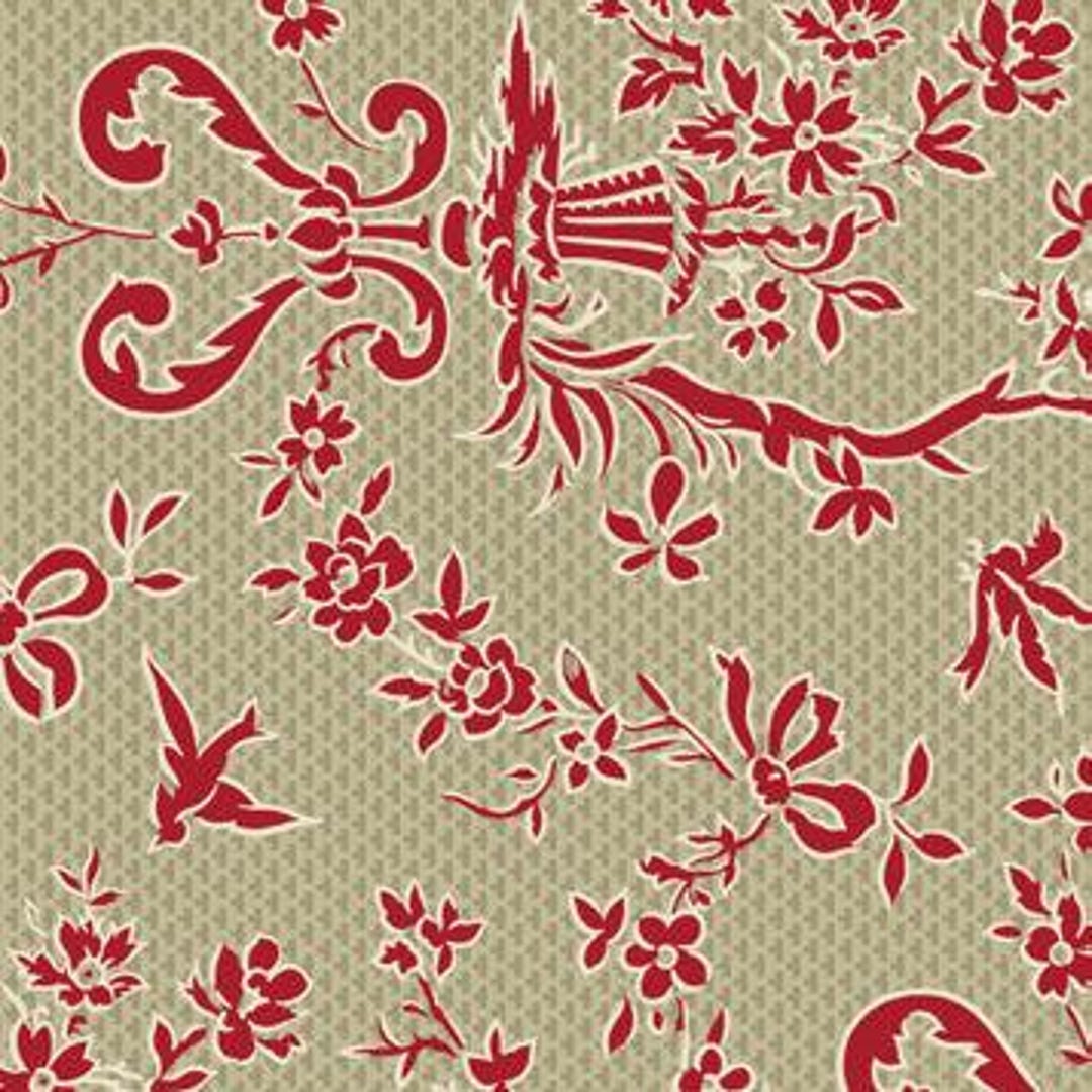 Ruby Rue Damask Multi - Etsy