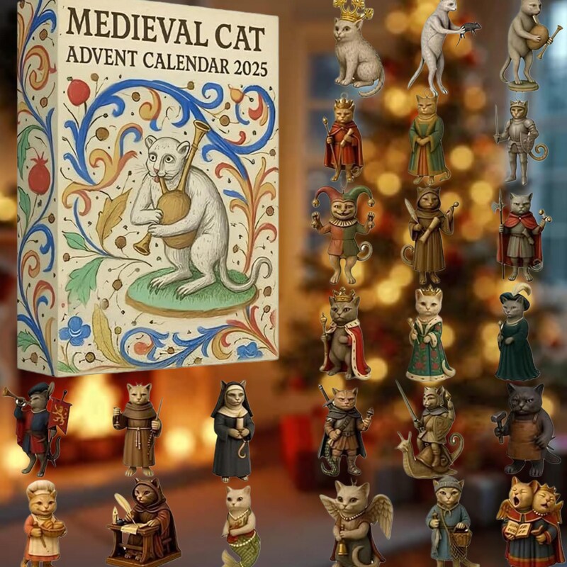 Medieval Calendar Adult - Etsy UK