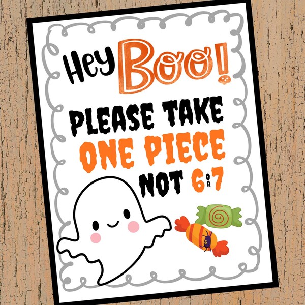 Please Take Only One Sign - Etsy