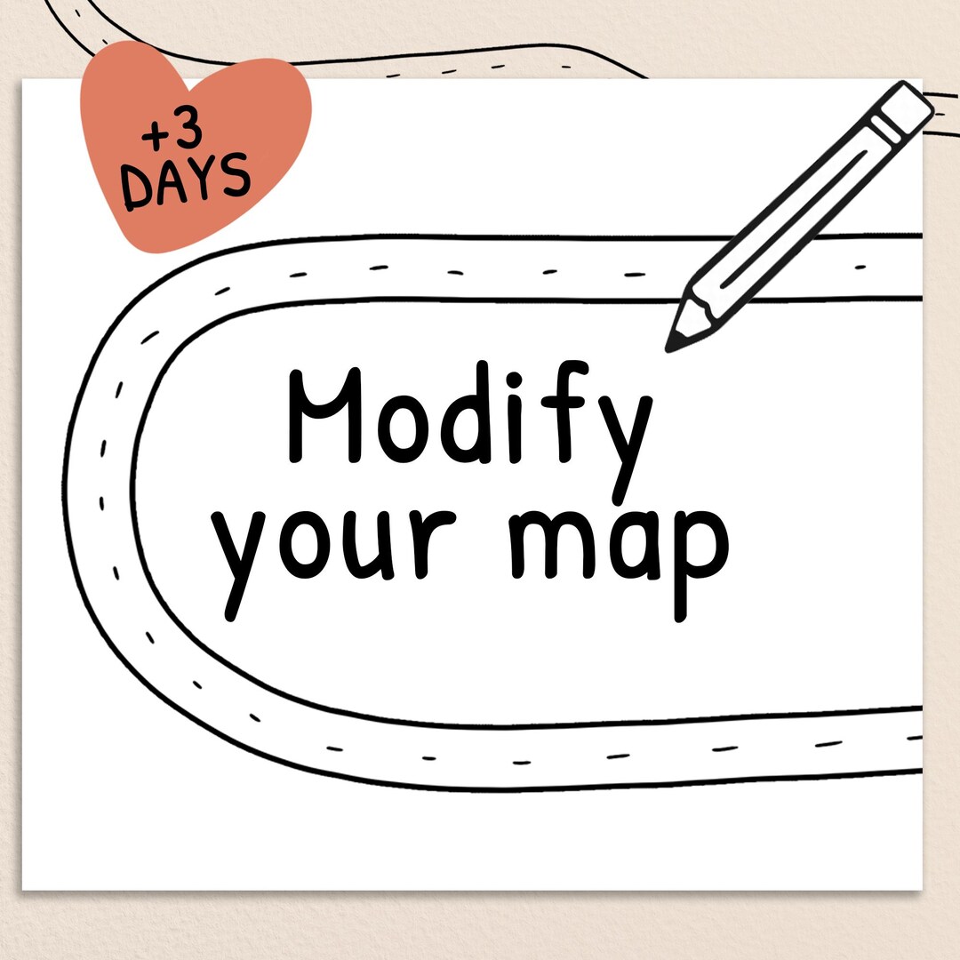 Annex Order | Add or Replace Locations | Add-on for Memory Map - Etsy