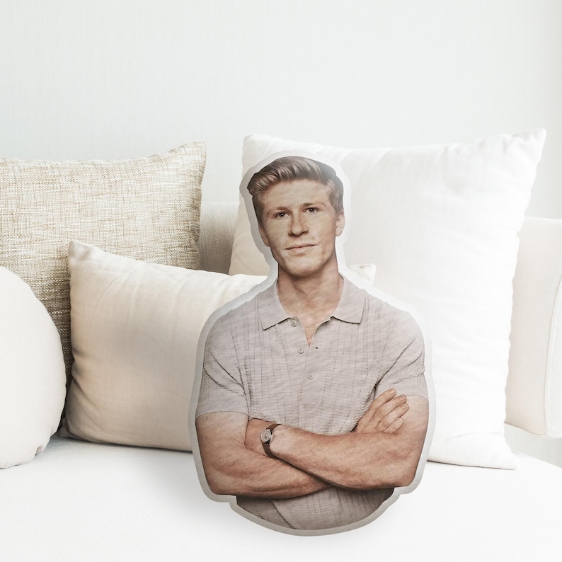 Robert Irwin Face Pillows, 3D Print Custom Shape Plushie Best Christmas ...