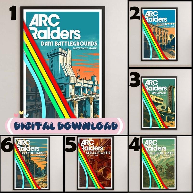 Arc Raiders Poster - Etsy