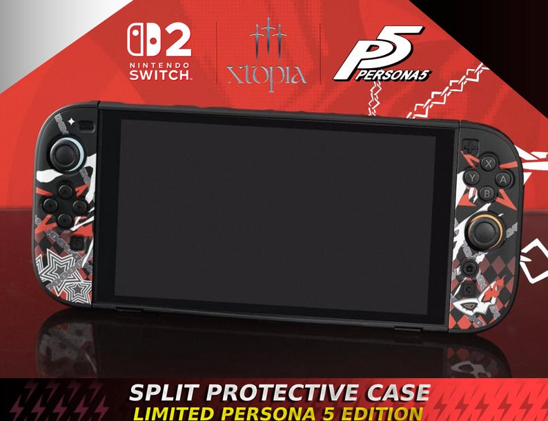 Nintendo Switch 2 Split Protective Case - Persona 5 - Etsy