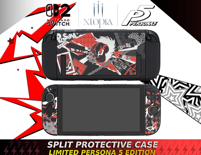 Nintendo Switch 2 Split Protective Case - Persona 5 - Etsy
