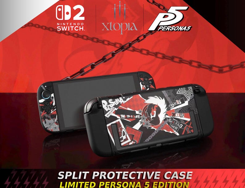 Nintendo Switch 2 Split Protective Case - Persona 5 - Etsy