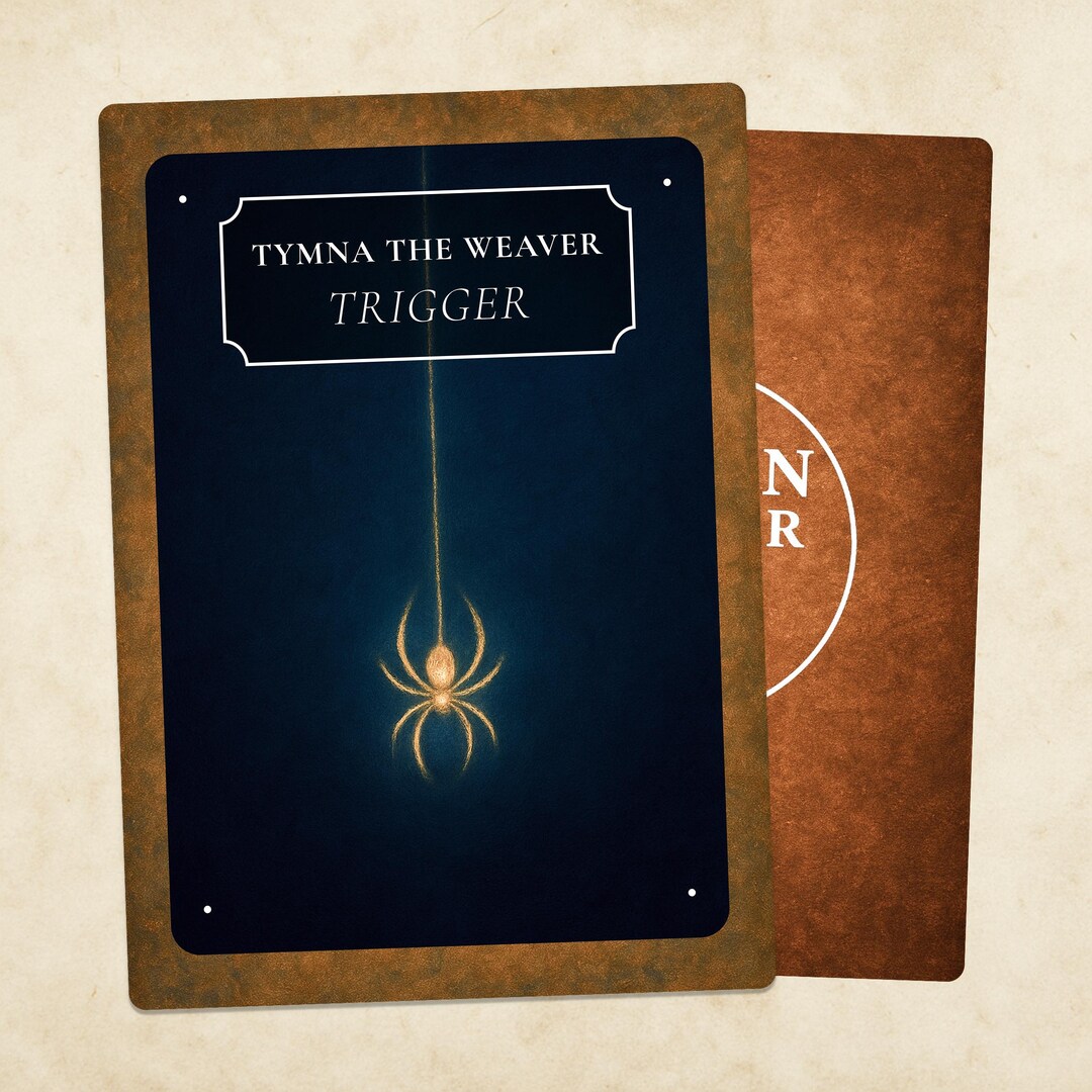 MTG Trigger Token – Tymna the Weaver Combat Draw Reminder for Commander ...