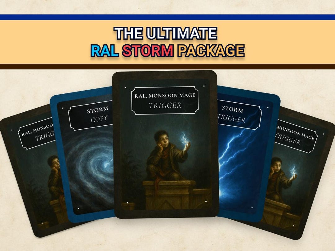 MTG Ral Storm Trigger Package 18 Cards | Storm Count Spell Copy Cedh ...