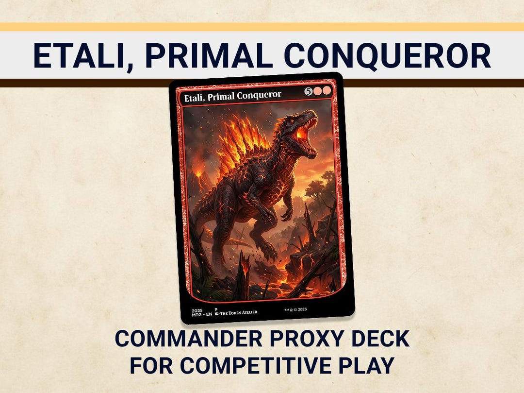 Etali Primal Conqueror Mtg Proxy Deck Cedh Deck Commander | Tournament ...