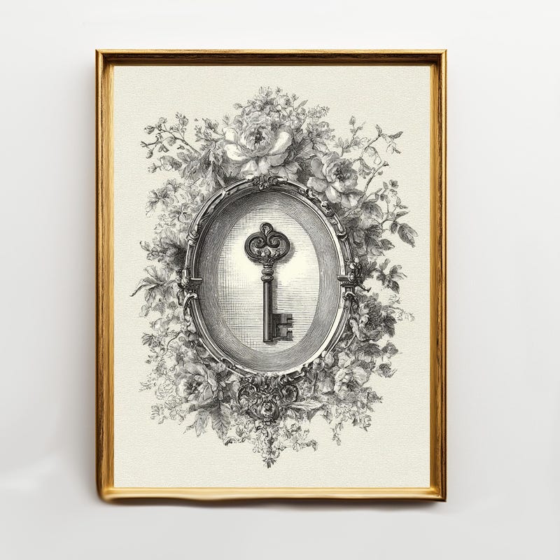 Skeleton Key Art - Etsy
