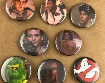 Ghostbusters Buttons - Etsy