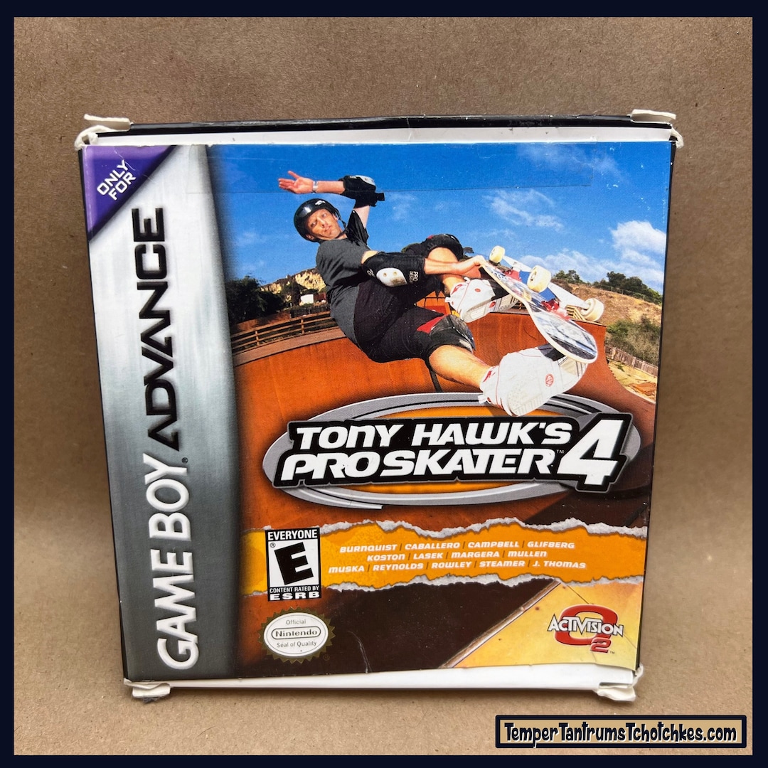 Tony Hawk Pro Skater 4 gameboy Advance Complete - Etsy